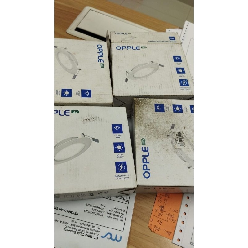Jual Lampu Downlight Slimpanel LED 6 Watt Opple High Power Factor ...