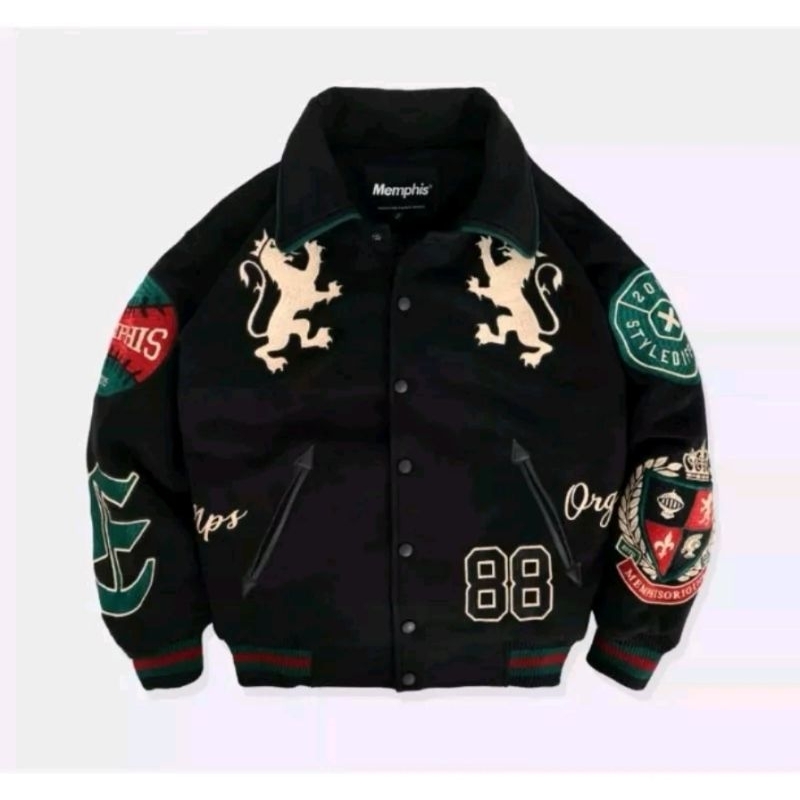 Jual Memphis Bear Riped Denim Jacket Original - Jacket Pria Wanita ...