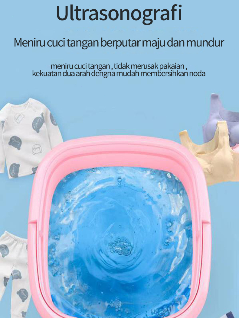 Jual Mesin Cuci Mini Portable Mesin Cuci Lipat Mini Folding Washing ...