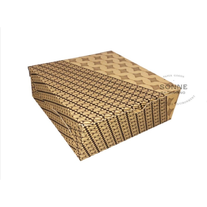 Jual Box Kraf Berbagai Motif dan ukuran 20 1 Pack isi 50 Pcs / Box ...