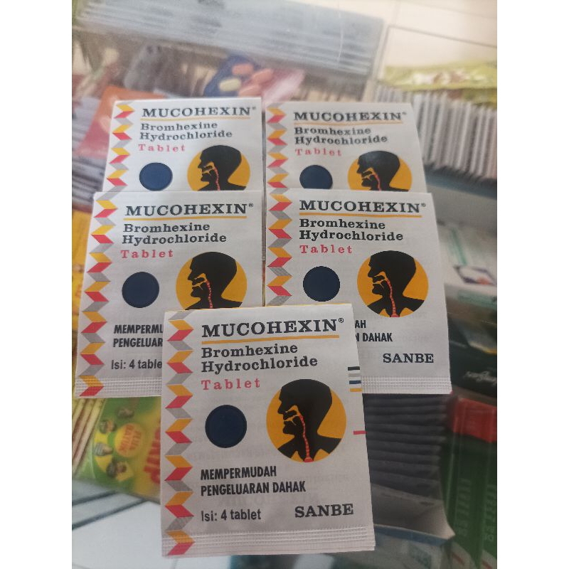 Jual MUCOHEXIN 4 TABLET | Shopee Indonesia