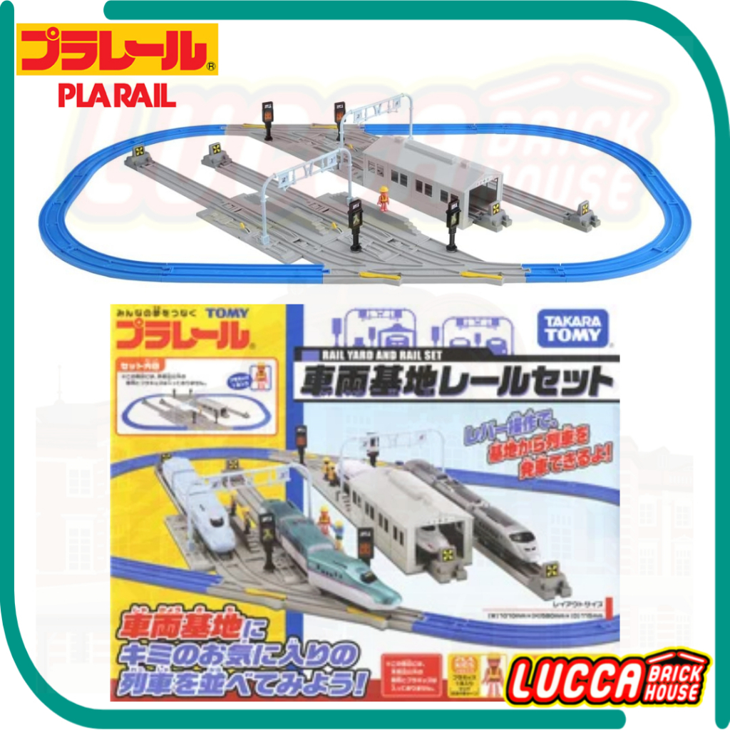Jual Takara Tomy Plarail Vintage Rail Yard and Rail Track Set with Rare ...