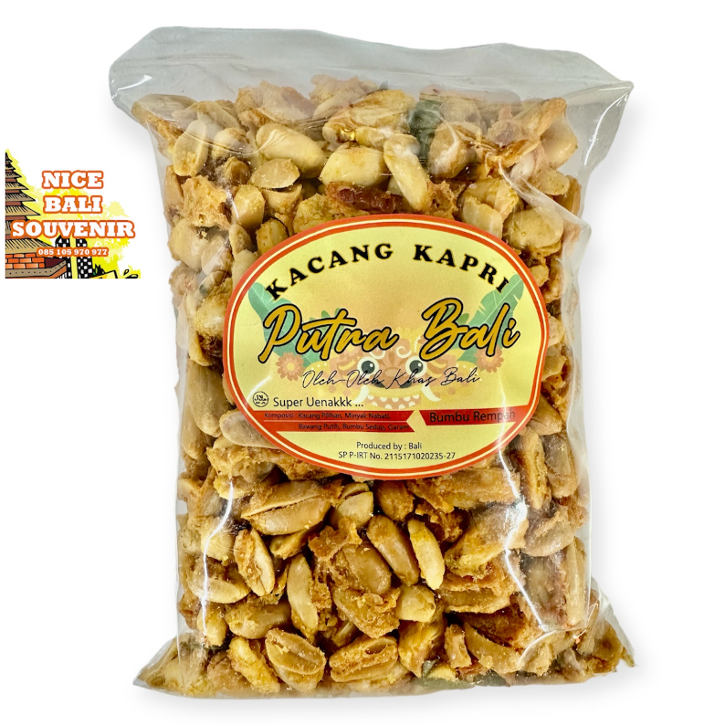 Jual Kacang Kapri PUTRA BALI Kemasan Besar Oleh-oleh Khas Bali Bumbu ...