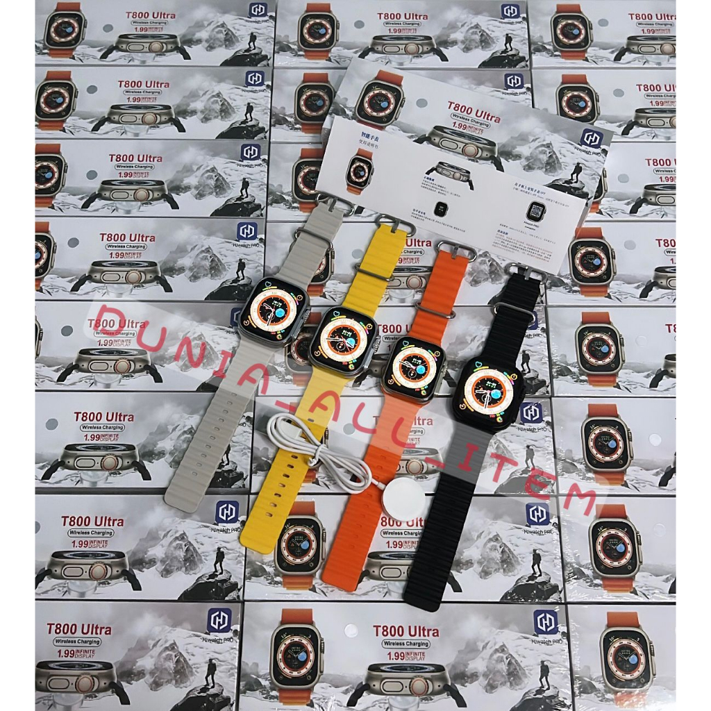 Jual Smartwatch T800 ULTRA SMARTWATCH SERIES 8 ULTRA FULL SCREEN BISA ...