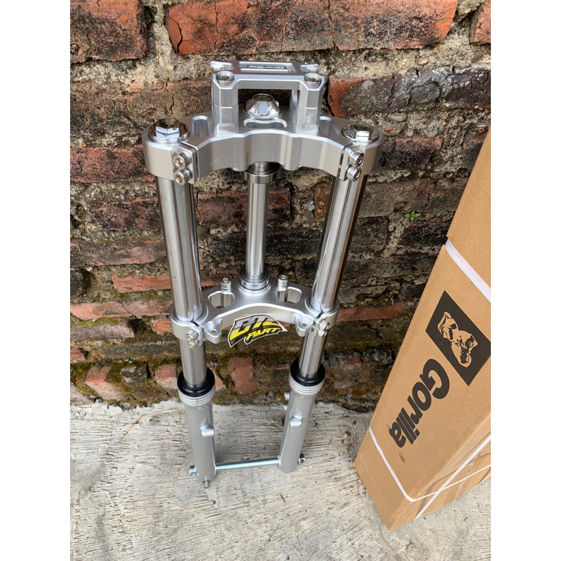 Jual skok depan ninja shockbreaker depan ninja R RR pnp honda cb gl mp ...