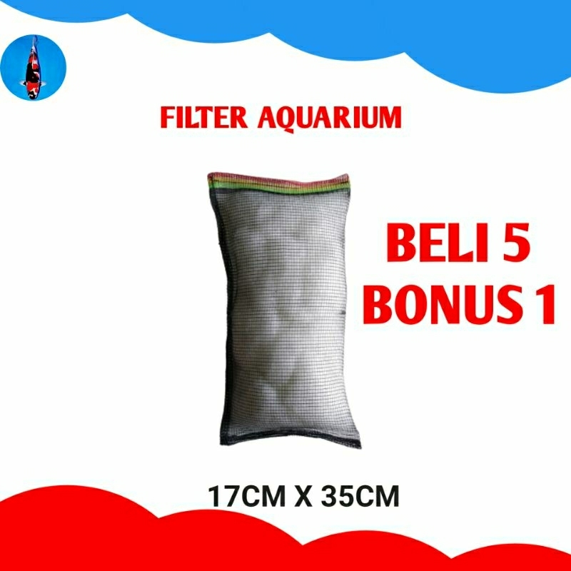 Jual KAPAS DACRON MEDIA FILTER KOLAM MEDIA FILTER AQUARIUM DENGAN ...