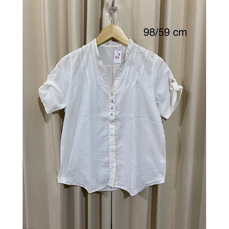 Jual BLOUSE PUTIH Blouse/Kemeja putih Formal dan Santai /kemeja putih ...