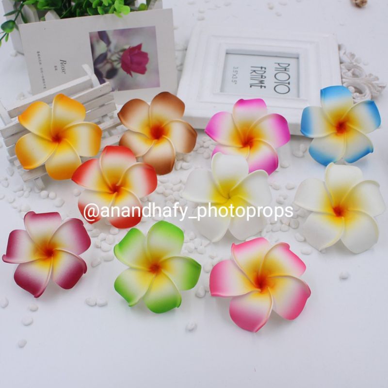 Jual BUNGA KAMBOJA ARTIFICIAL JEPUN BUATAN PALSU IMITASI FAKE KELOPAK ...