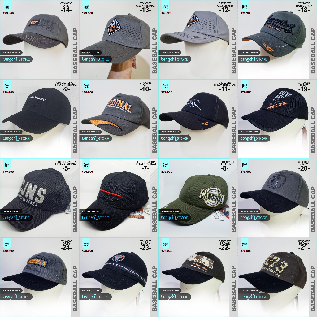 Jual 【COD】Topi CARDINAL | Topi Base Ball | Shopee Indonesia