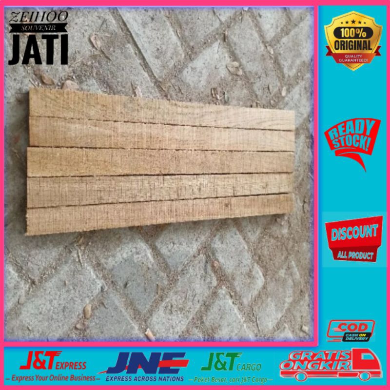 Jual Ram Papan Pintu Jendela Kayu Jati Perhutani 3x10x100 cm | Shopee ...