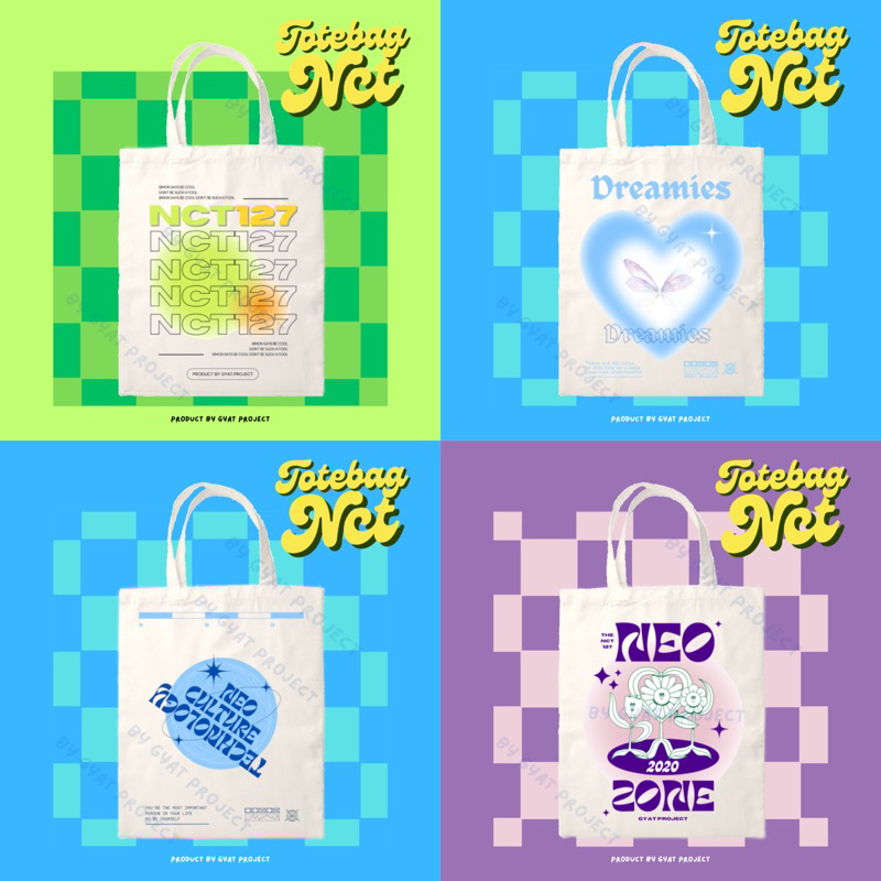 Jual [R E A D Y] TOTEBAG NCT SERIES Tote Bag Neo Culture Technology Tas ...