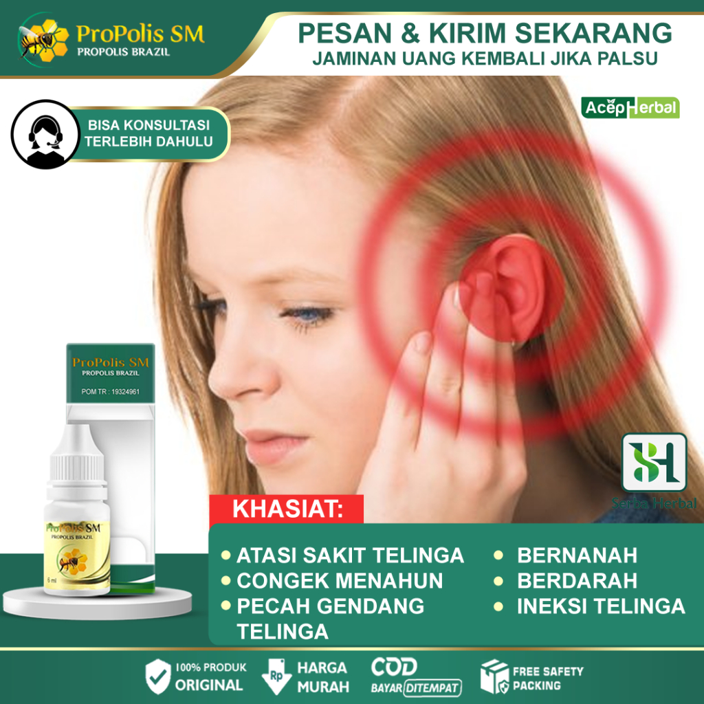 Jual Obat Gendang Telinga Pecah - Obat Congek Menahun Anak Dan Dewasa - Obat Telinga Berair ...