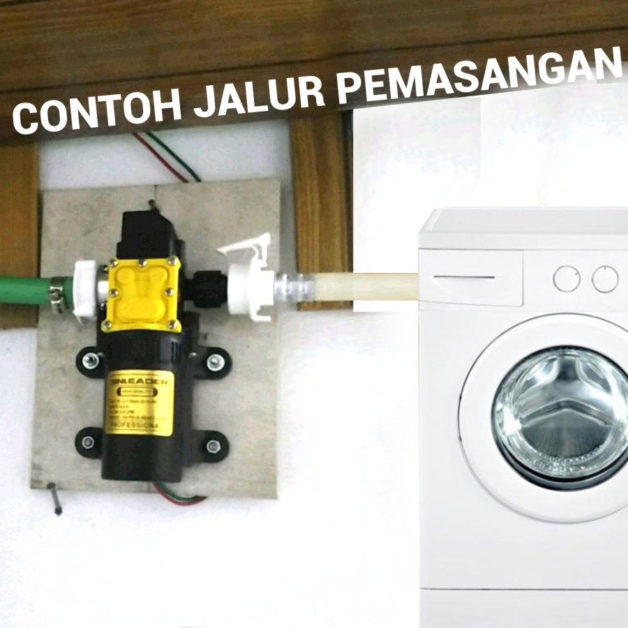 Jual Pompa Booster Pendorong air Mesin Cuci Otomatis pompa tekanan ...