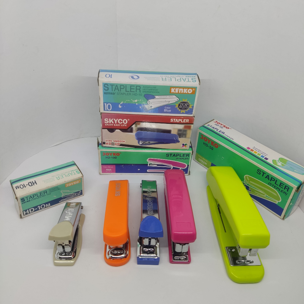 Jual EX SISA GUDANG Staples Stapler Isi staples Mini HD-10M Staples HD ...