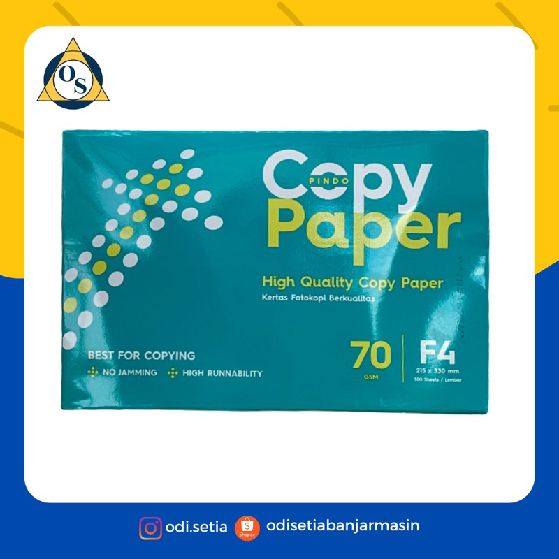 Jual KERTAS HVS COPY PAPER F4 75 GSM | Shopee Indonesia