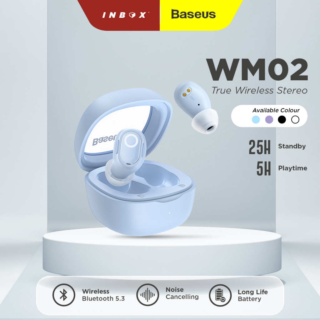 Jual Baseus - TWS - Bowie WM02 Earbuds | Shopee Indonesia