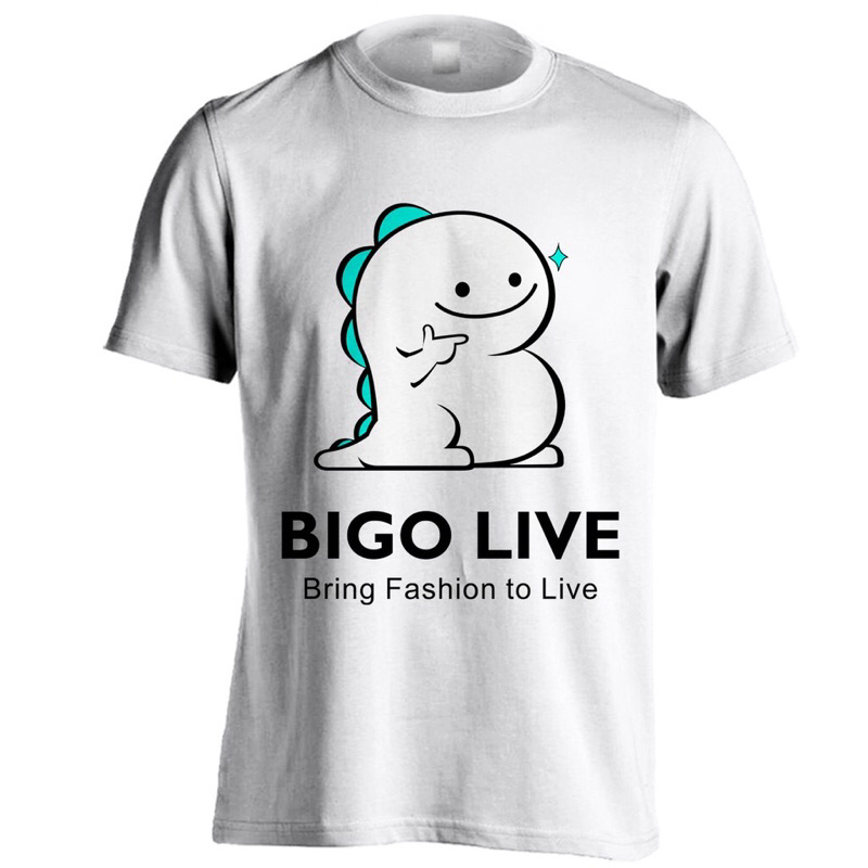 Jual kaos putih gambar bigo | Shopee Indonesia