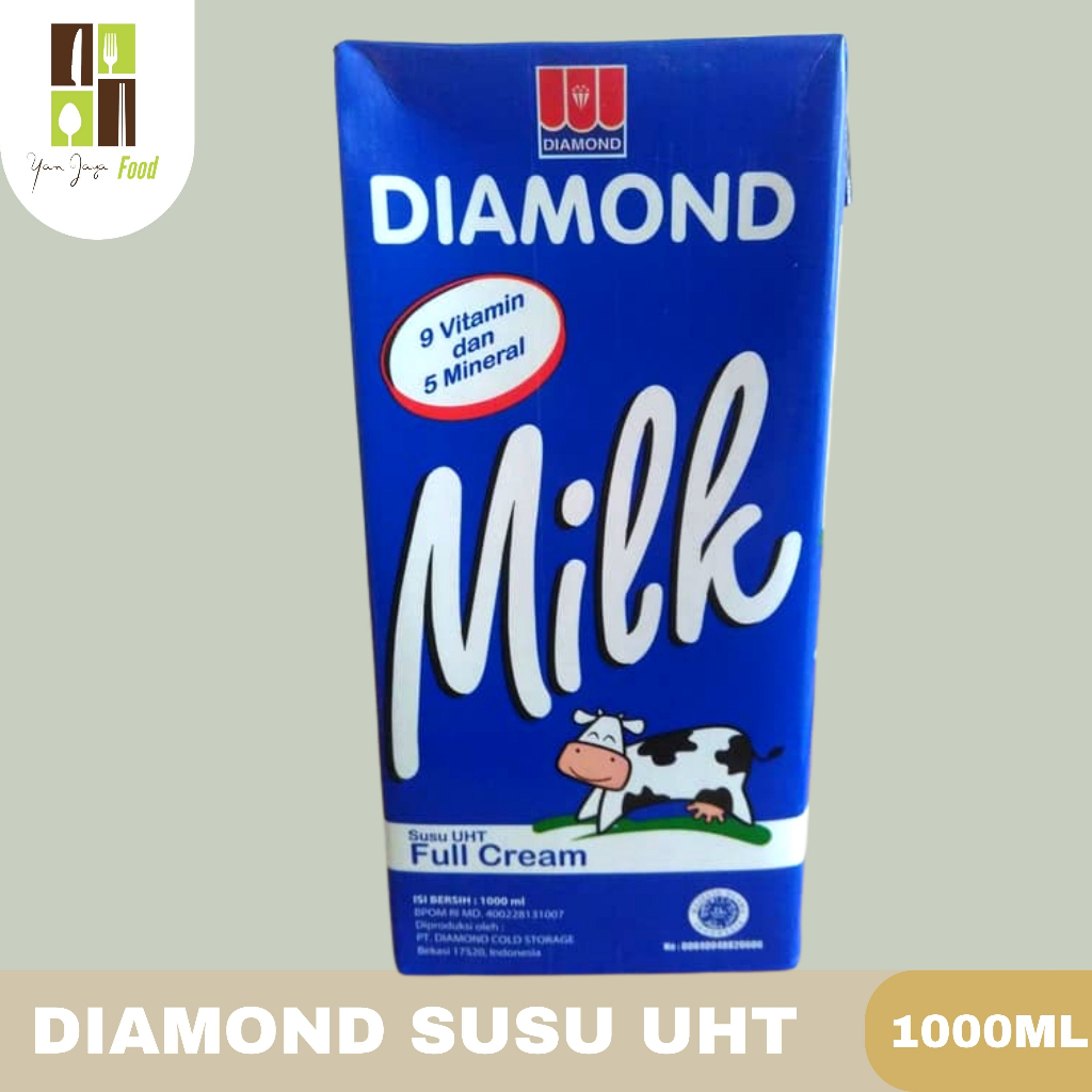 Jual Diamond UHT Milk / Susu UHT Full Cream 1000ml | Shopee Indonesia