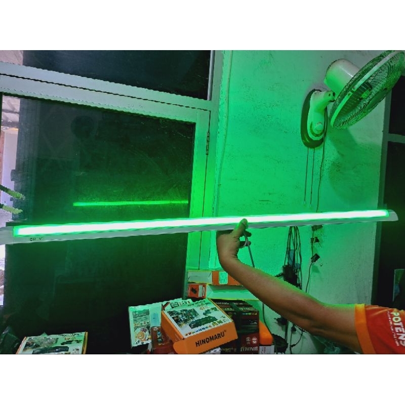 Jual Lampu T5 Set CRV 28W Neon extra tutup pengaman 120cm / lampu ...