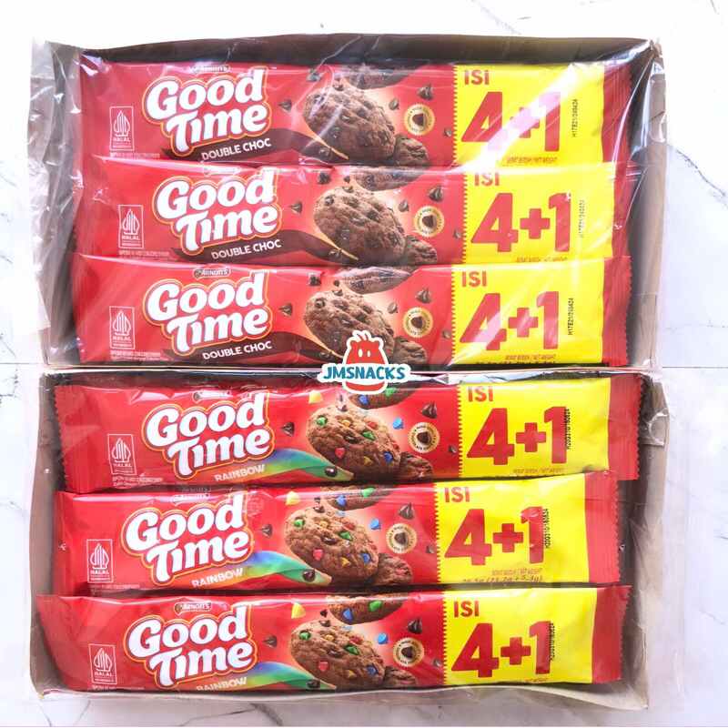 Jual [PROMO!!] Goodtime NEW 1 PAK isi 12pcs - biskuit chocochips nikmat ...