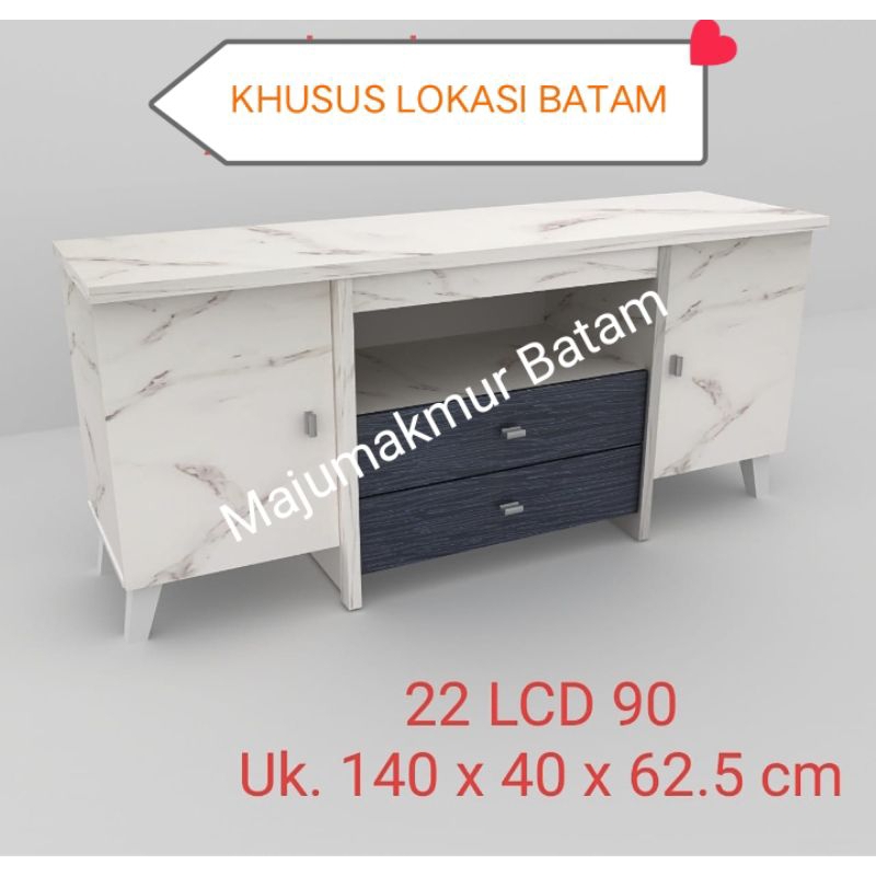 Jual MEJA TV 22LCD90 / BUFFET TV MINIMALIS / RAK TV CABINET UKURAN ...