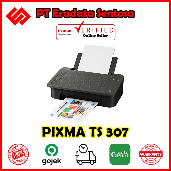 Jual Canon TS 307 | Printer Canon TS307 | Original - Baru - Garansi ...