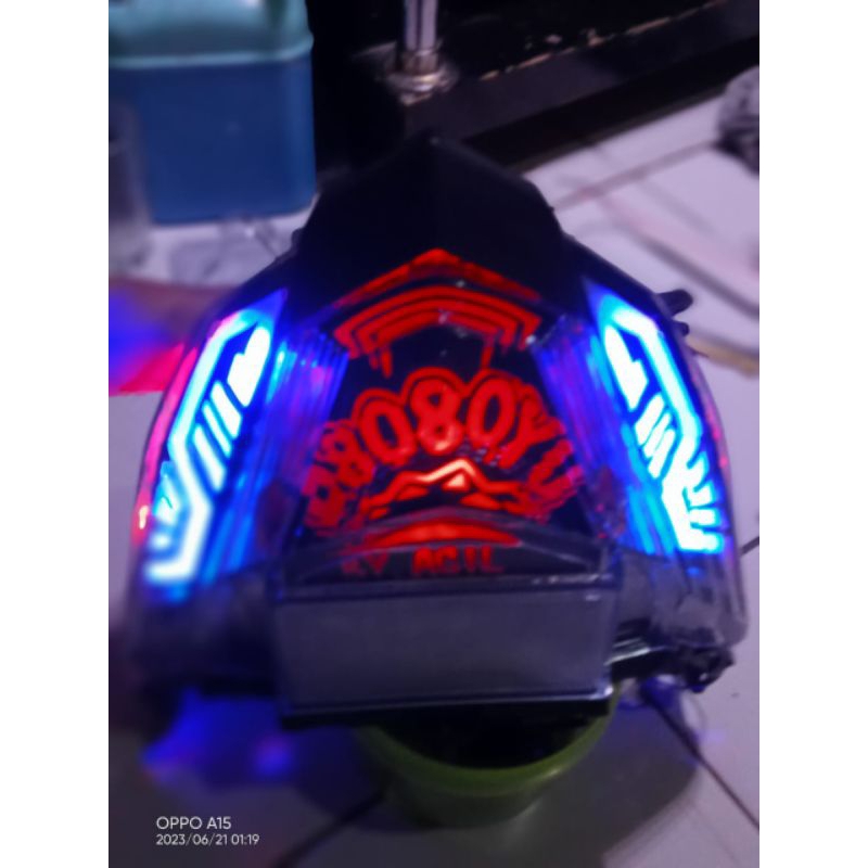 Jual lampu alis dan custom lampu LED motor untuk semua jenis motor ...