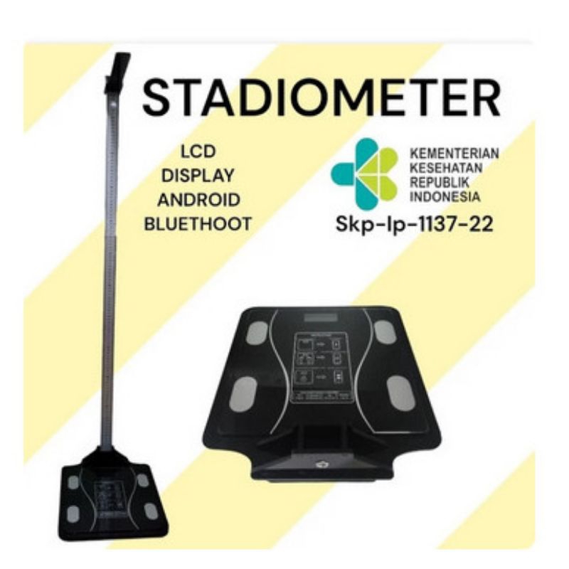 Jual Stadiometer timbangan digital + pengukur tinggi badan | Shopee ...
