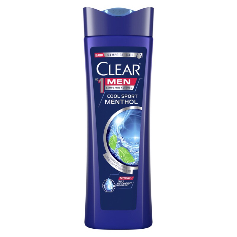 Jual CLEAR MEN SHAMPOO COOL SPORT MENTHOL 70ML Twinpack | Shopee Indonesia