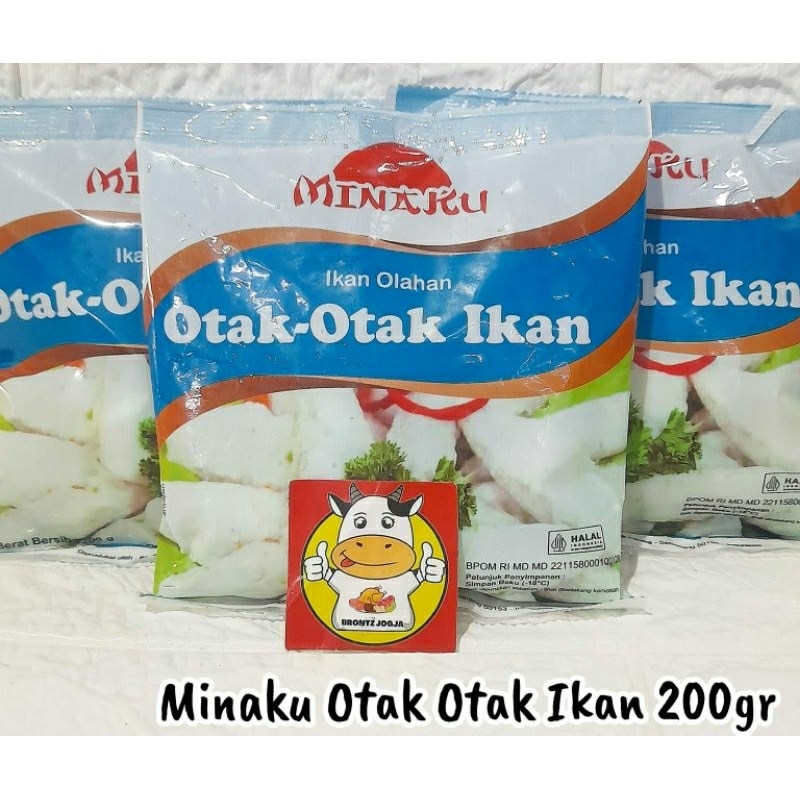Jual MINAKU OTAK-OTAK IKAN 200GR - FROZEN FOOD - BRONTZ JOGJA | Shopee ...