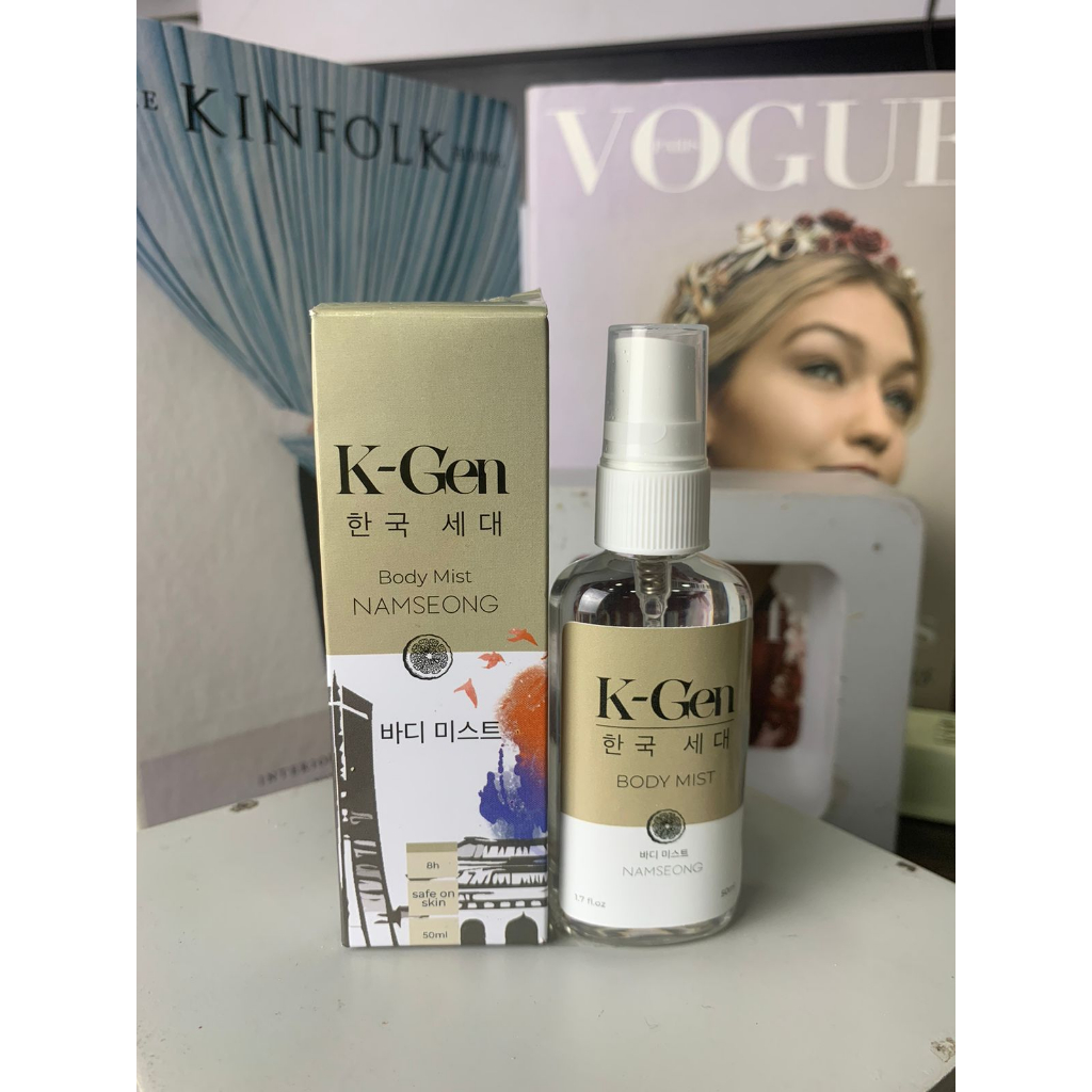 Jual Parfum Body mist K-Gen Namseong | Parfum K-Gen X JUANSHA | Body ...