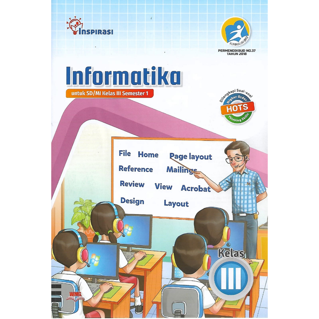 Jual Buku LKS Informatika kelas 3 SD/MI semester 1 kurikulum 2013 WMG ...