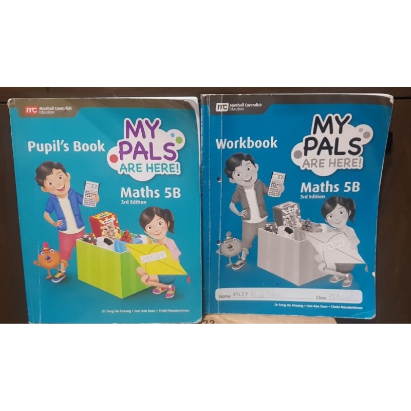 Jual My Pals Maths 5B Text Book dan Work Book Marshall Cavendish ...