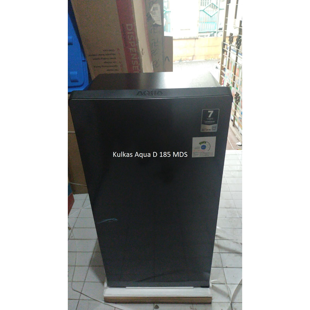 Jual KULKAS 1 PINTU Aqua AQR-D185MDS / AQR D185 MDS 145 Liter | Shopee Indonesia