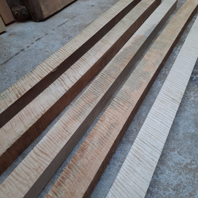 Jual Curly Mango Wood 5*5 | Kayu Mangga Hutan | Mangga Curly | Bahan ...