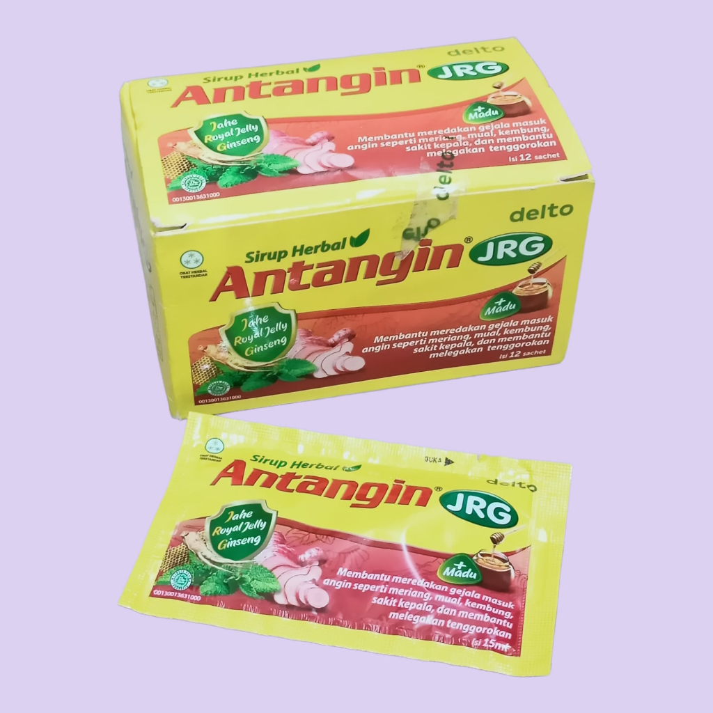 Jual Antangin JRG Sirup Herbal 15ml (12 sachet/box) | Shopee Indonesia