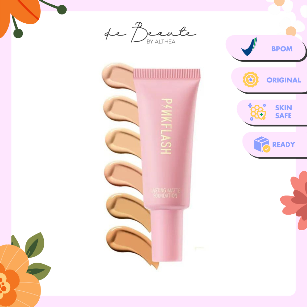 Jual Pinkflash Lasting Matte Foundation | Shopee Indonesia