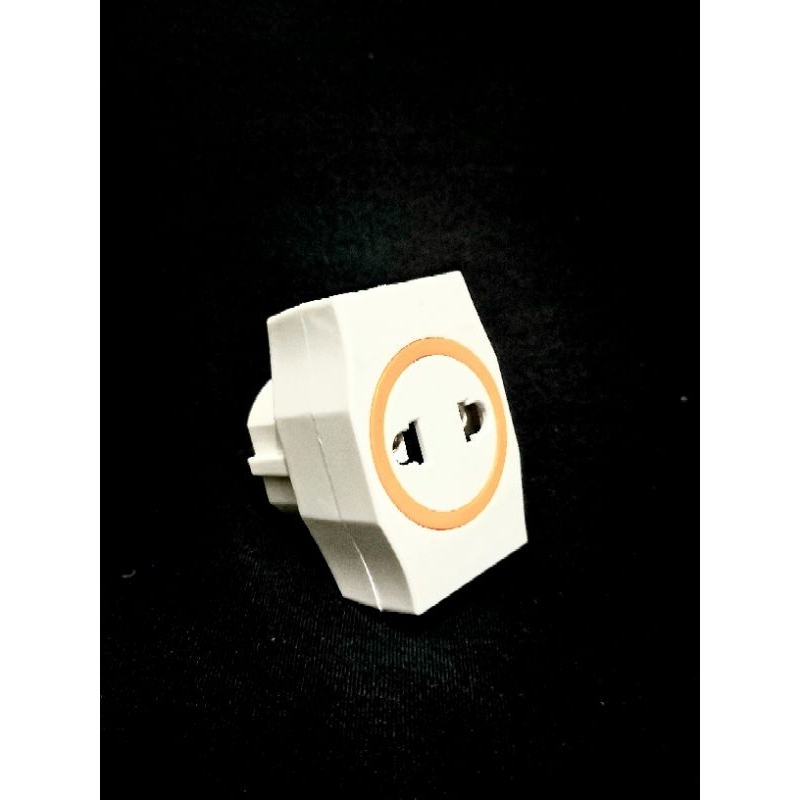 Jual Steker T Multi Colokan Sambungan T Over Steker 2 kaki | Shopee ...