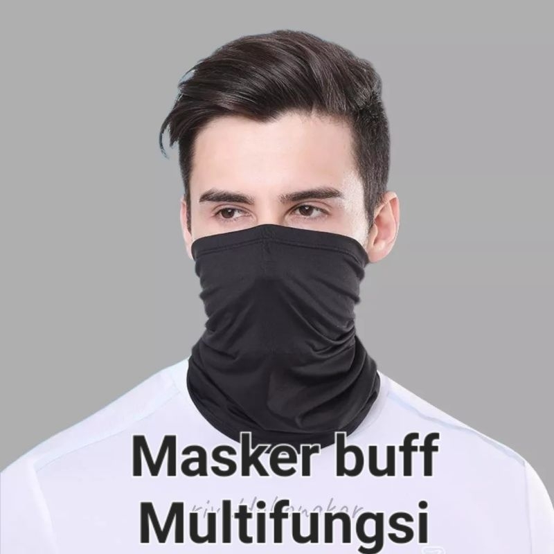 Jual Masker Buff Anti Debu Dan Polusi Multifungsi polos motif Bandana ...