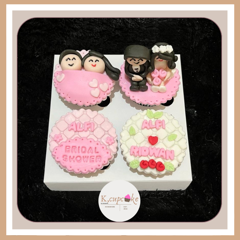 Jual custom bridal shower - cupcake bridal shower Contoh by niacupcakes ...