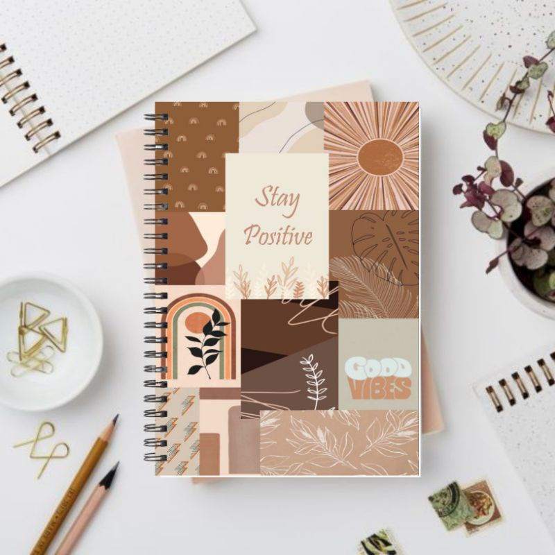 Jual Notebook A5 Journal Buku Diary Aesthetic Notes Book Buku Catatan ...