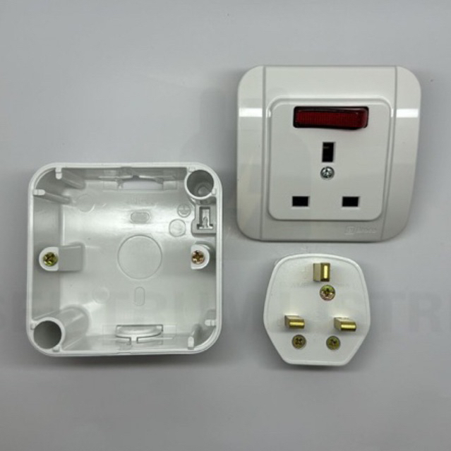 Jual Stop Kontak AC Broco Galeo / Socket Outlet AC Broco Tipe Galeo ...