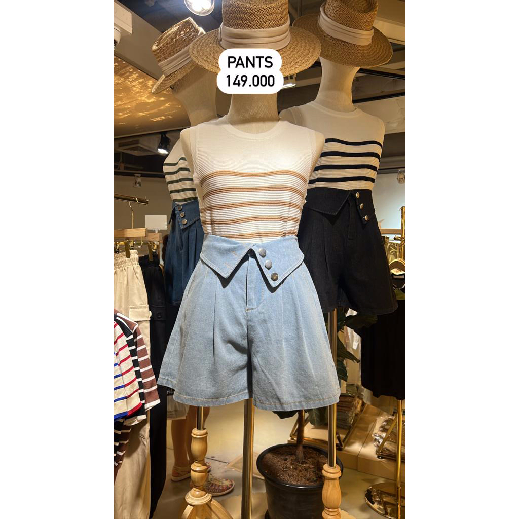 Jual BUTTONS 3 SHORT JEANS BANGKOK (harga naik karena ada biaya adm ...