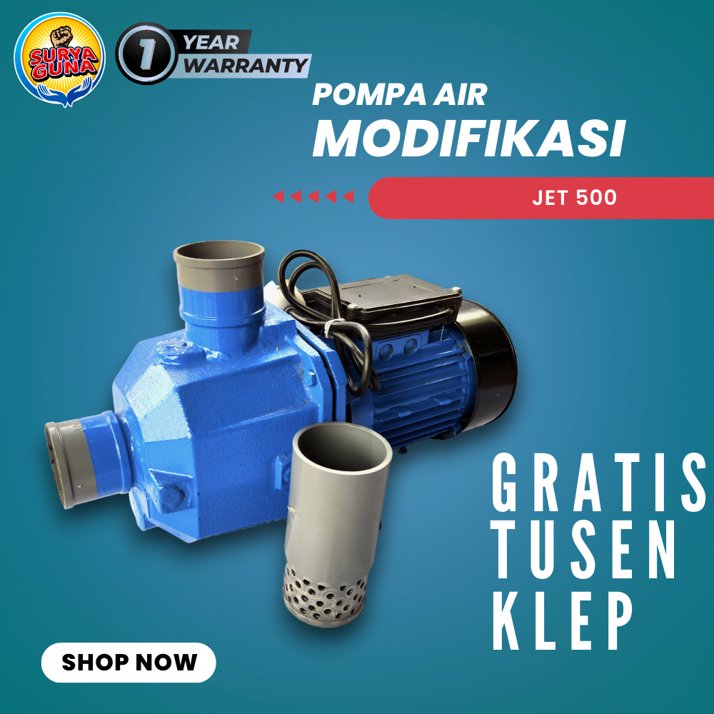Jual Mesin pompa air modifikasi jet 500 pipa 2 dim pompa hemat listrik ...