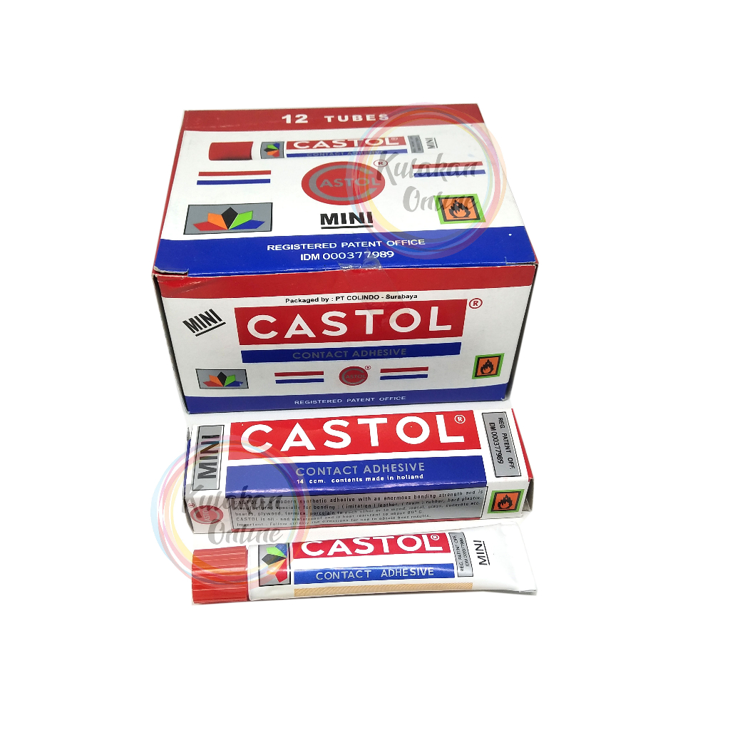Jual Lem Castol Mini 1 Pak isi 12 Pcs | Shopee Indonesia