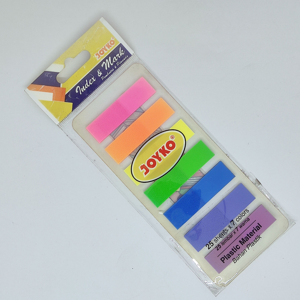 Jual EX SISA GUDANG Sticky note warna Index & Mark Penanda Pembatas ...