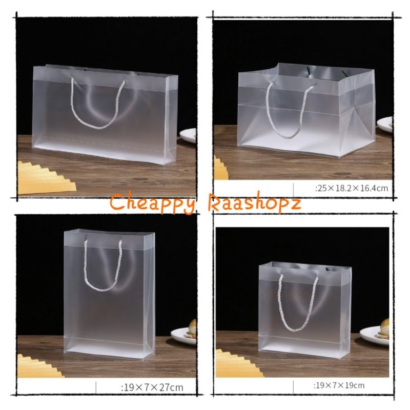Jual Tas PVC Plastik PVC Goodie Bag Plastik Tas Tengteng Paperbag PVC ...