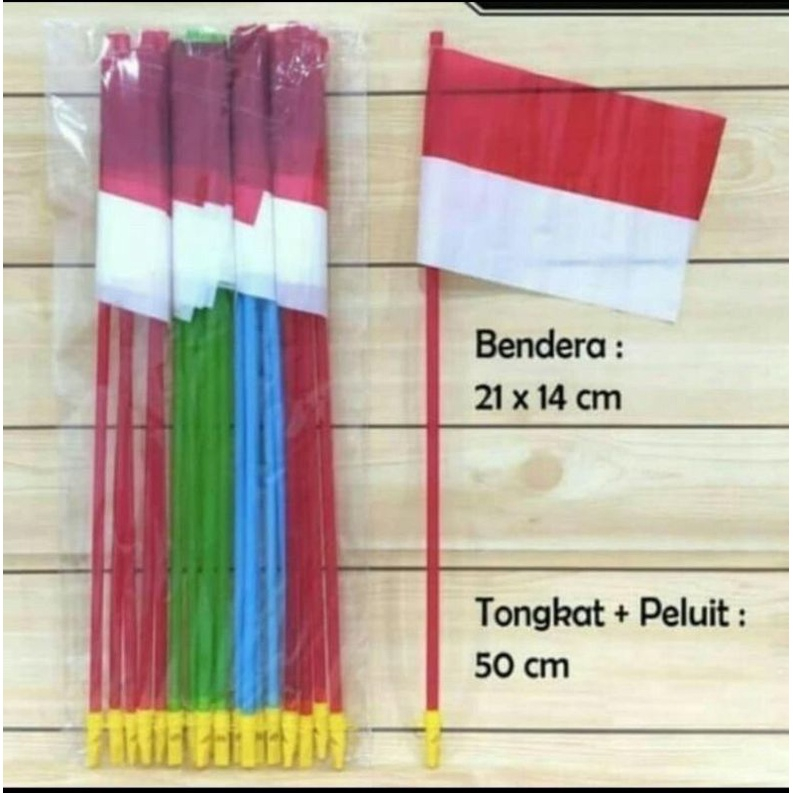 Jual Isi 20 Pcs Bendera Merah Putih Plastik Gagang Plus Pluit /Bendera ... Jual Isi 20 Pcs Bendera Merah Putih Plastik Gagang Plus Pluit /Bendera ...
