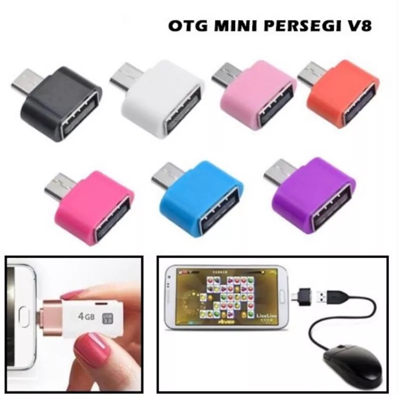 Jual OTG MINI USB KE MICRO 2.0 | SAMBUNGAN MINI V8 | Shopee Indonesia