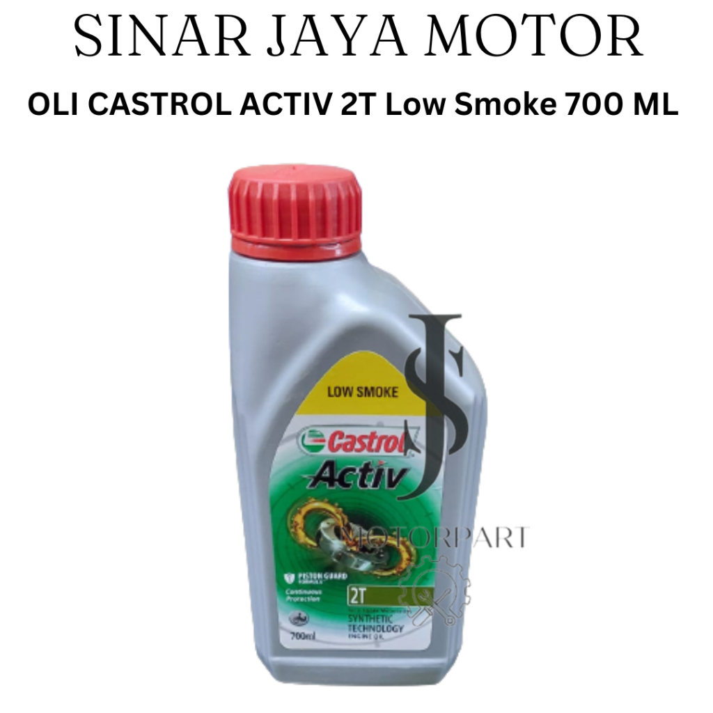 Jual Oli Castrol Activ 2T Low Smoke 700ML 0.7L (BUY 5 BOTOL OLI FREE ...